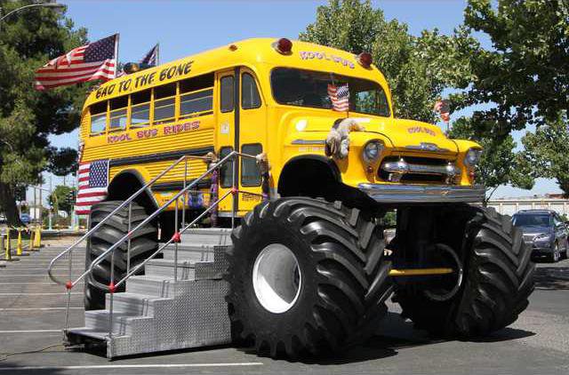 Kool bus offers monster rides for a cause - Turlock Journal
